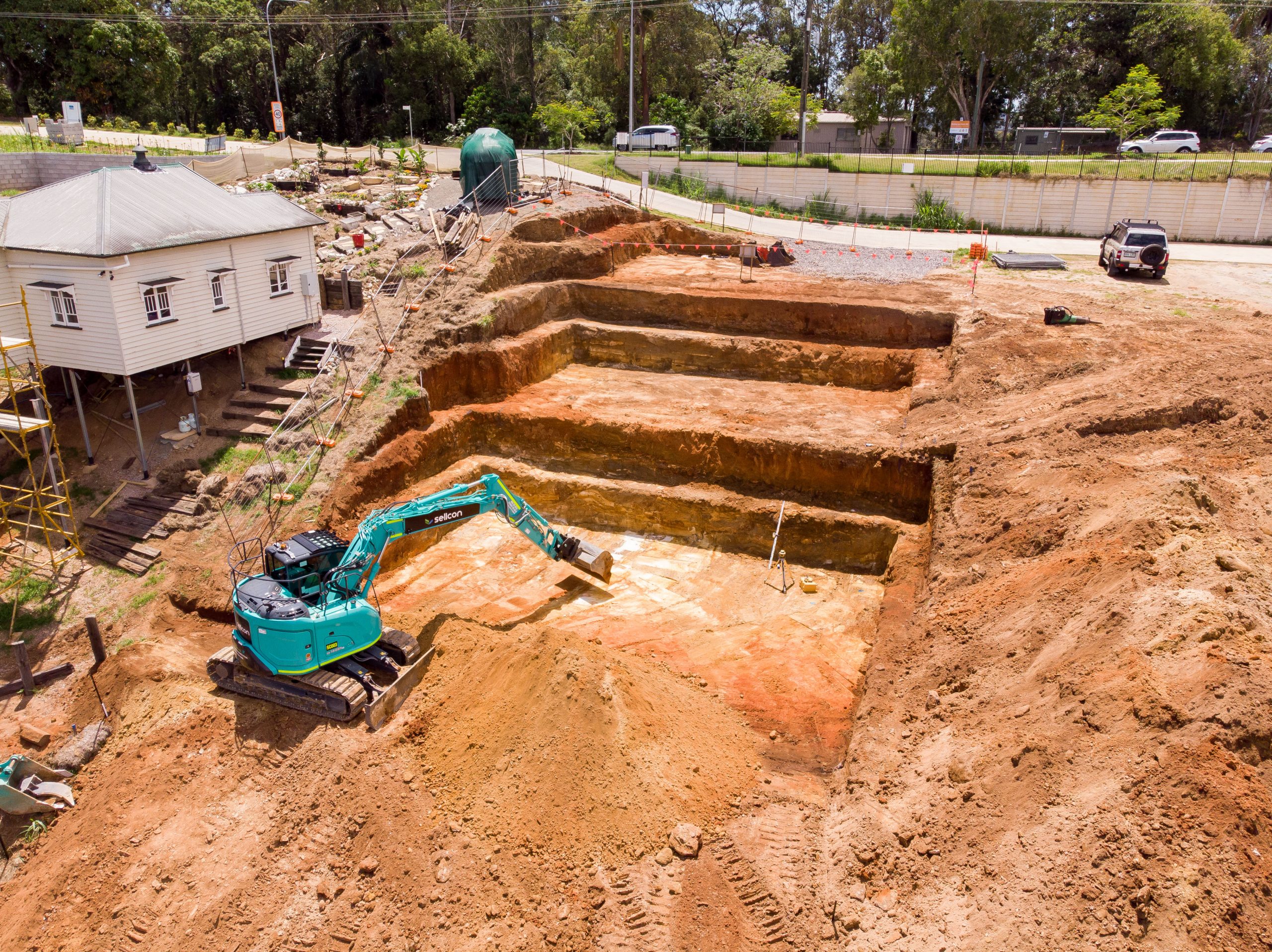 Earthworks & Excavator Hire Sunshine Coast